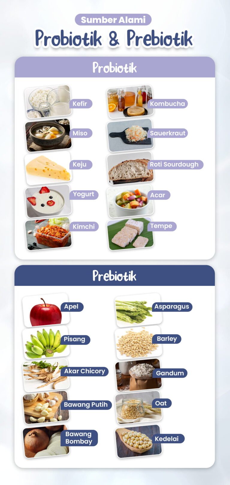 Manfaat Probiotik dan Prebiotik untuk Tubuh & Mental Anak